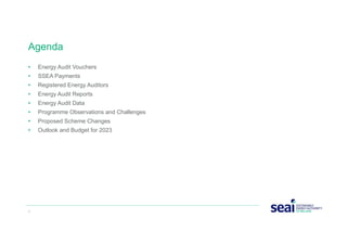 SEAI Support Scheme Energy Audits - Briefing | PDF