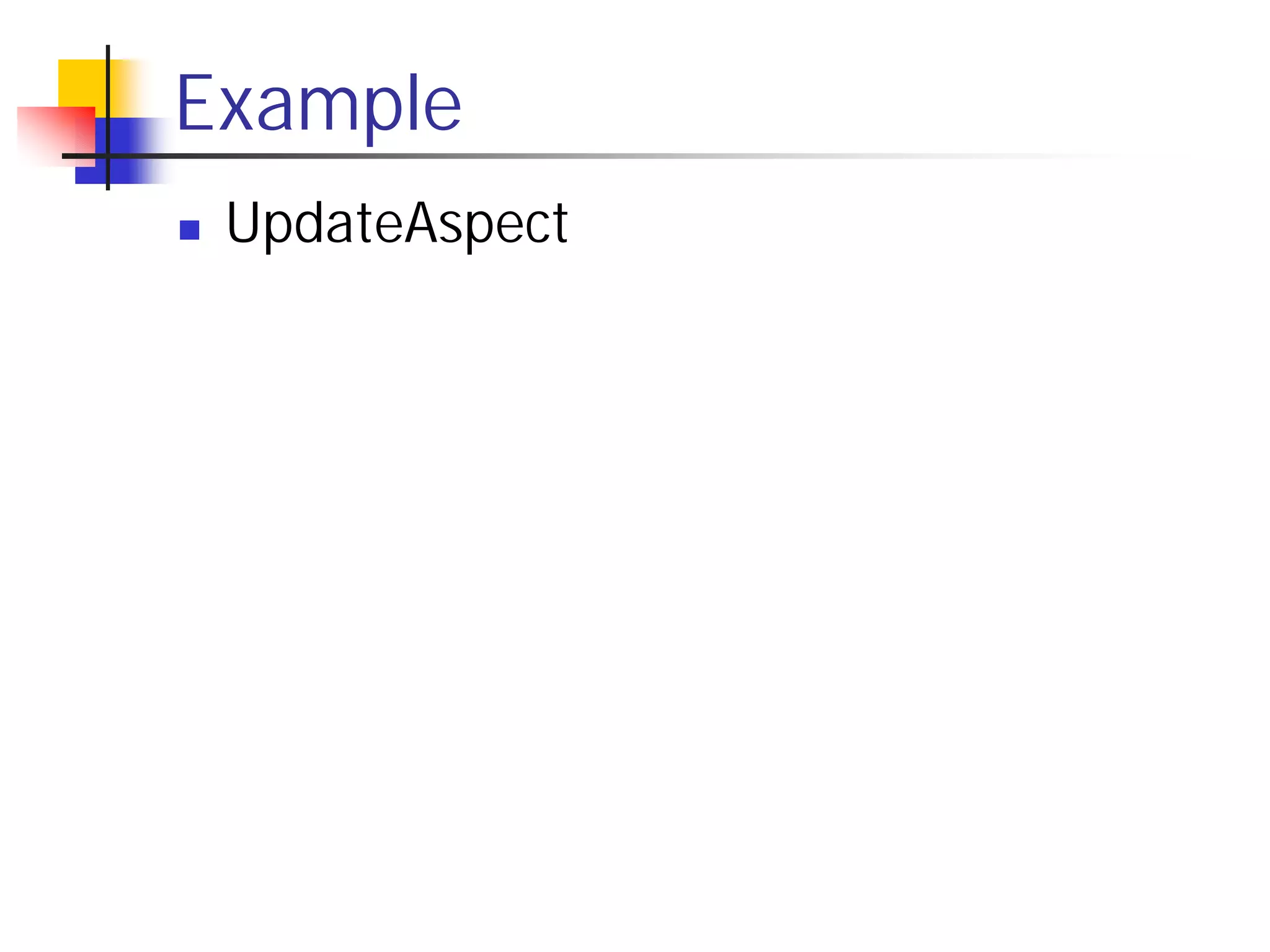 Seajug Dec 2001 Aspect Oriented Programming With Aspectj Ppt