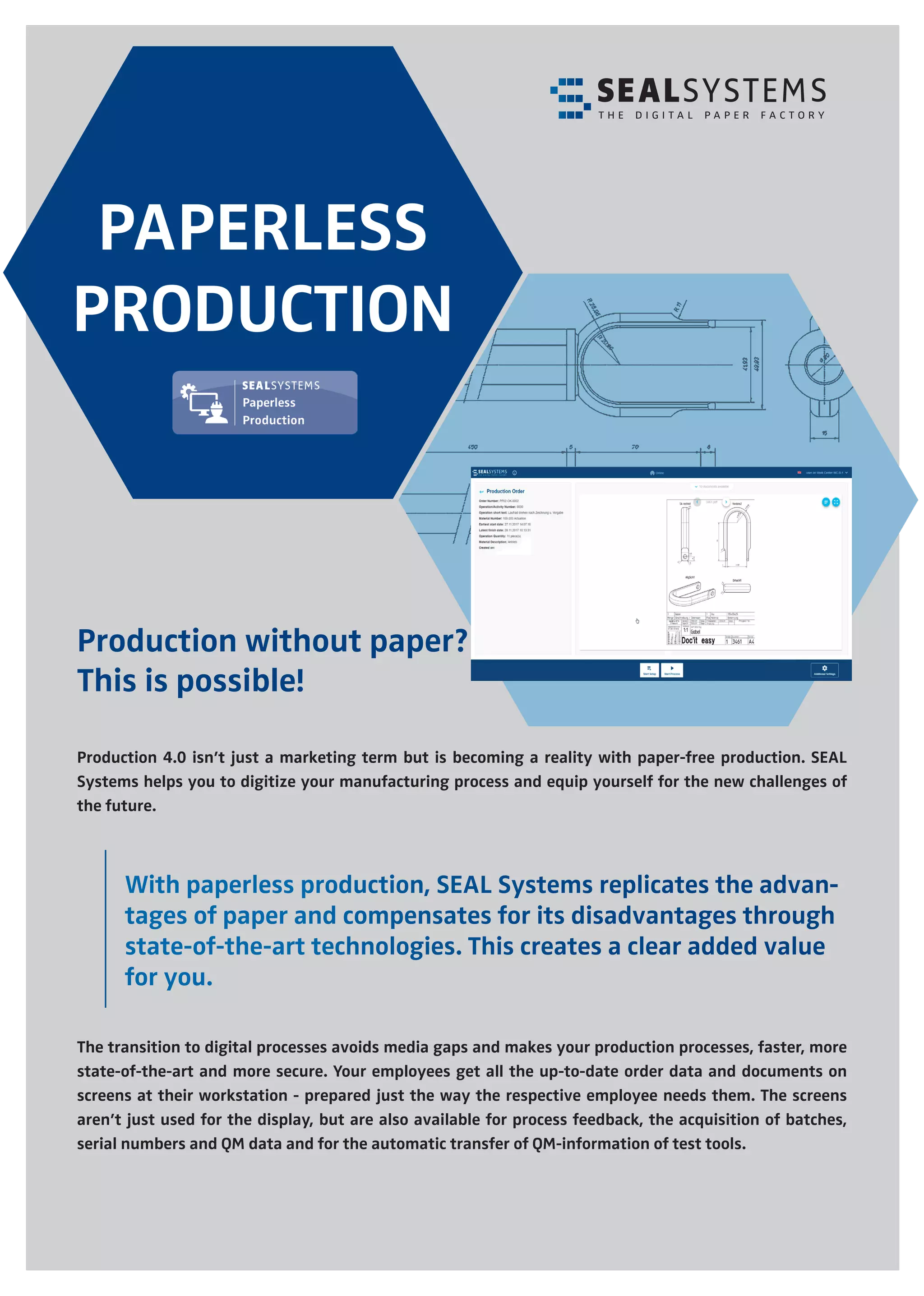 Digital Industry: Paperless Production | PDF