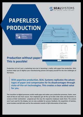 Digital Industry: Paperless Production | PDF