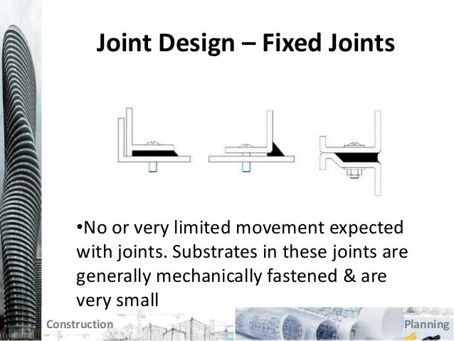 Sealants - Engineering Sealant Joints by Design