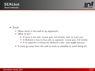 Seal bot - Demolition Derby 2012 Winner | PDF | Track and Field | Sports