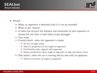Seal bot - Demolition Derby 2012 Winner | PDF | Track and Field | Sports