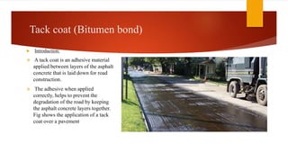 Seal coat,prime coat and tack coat | PPTX | Home Improvement | Home ...