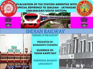 Sealdah railway platform aminities | PPTX