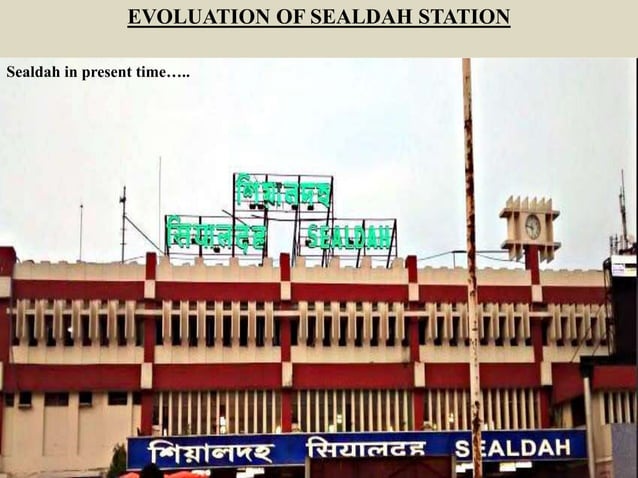 Sealdah railway platform aminities | PPTX | Rail Travel | Travel Type