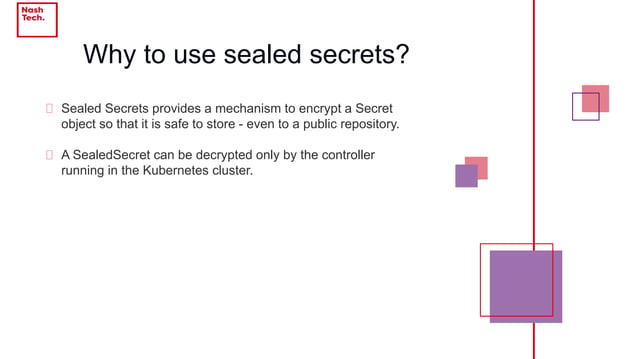 Understanding Sealed Secrets Presentation | PPT