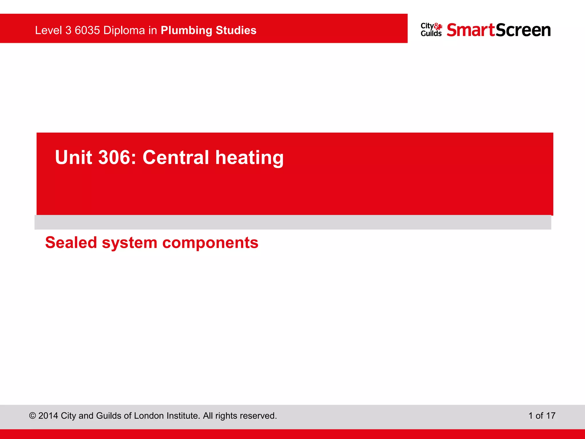 Sealed system components | PPT