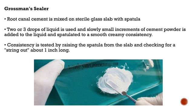 sealer in endodontic.sealer in endodontic pptx | PPTX | Dental Health ...