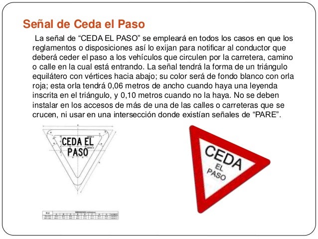 Señales de reglamentación