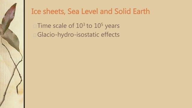 Sea level rise | PPT