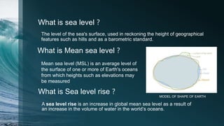 Sea level rise (final) | PPTX