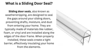 Sealing the Deal How Sliding Door Seals Enhance Home Comfort.pdf