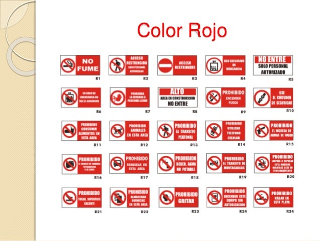 Señalización de seguridad y salud