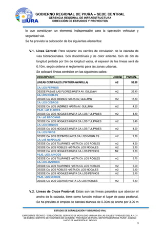 SEÑALIZACION Y SEGURIDAD VIAL INGENIERÍA CIVIL | DOCX