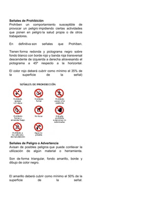 Señalizaciones y tipos | PDF