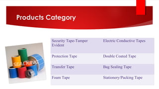 Double Sided PET Tape, Tamper Evident Tape, Double Coated Tape - Seal ...
