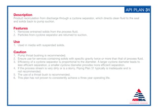 API682 Mechanical Seal Plan and Requirements of Mechanical Seals | PDF