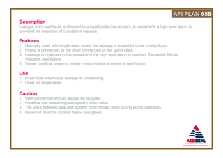 API682 Mechanical Seal Plan and Requirements of Mechanical Seals | PDF