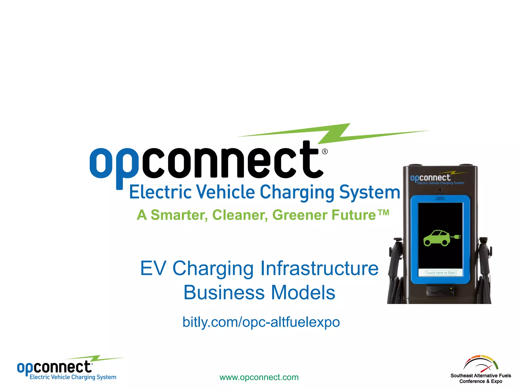 Business Models For Electric Vehicle Charging Stations - OpConnect ...