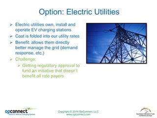 Business Models For Electric Vehicle Charging Stations - OpConnect ...