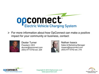 Business Models For Electric Vehicle Charging Stations - OpConnect ...