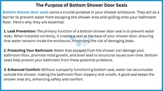 Seal the Deal Exploring the World of Innovative Shower Door Seals with GoldRays.pdf