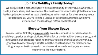 Seal the Deal Exploring the World of Innovative Shower Door Seals with GoldRays.pdf