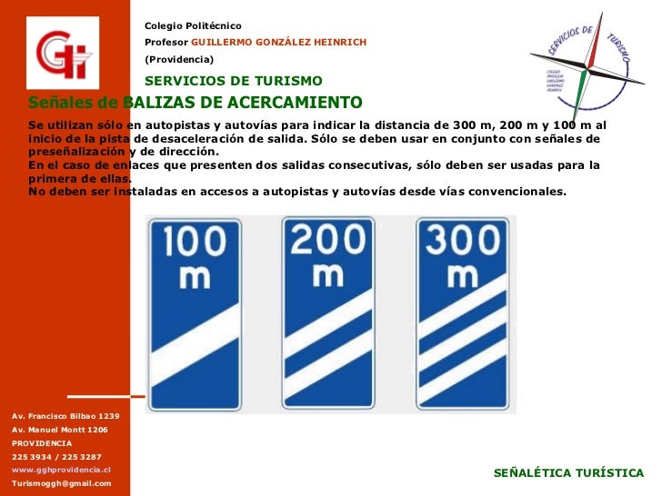 Señalética Turística