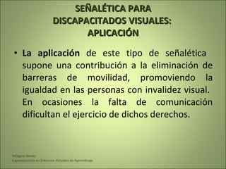 Señalética para Discapacitados Visuales | PPT