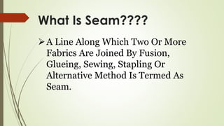 Seam | PPTX
