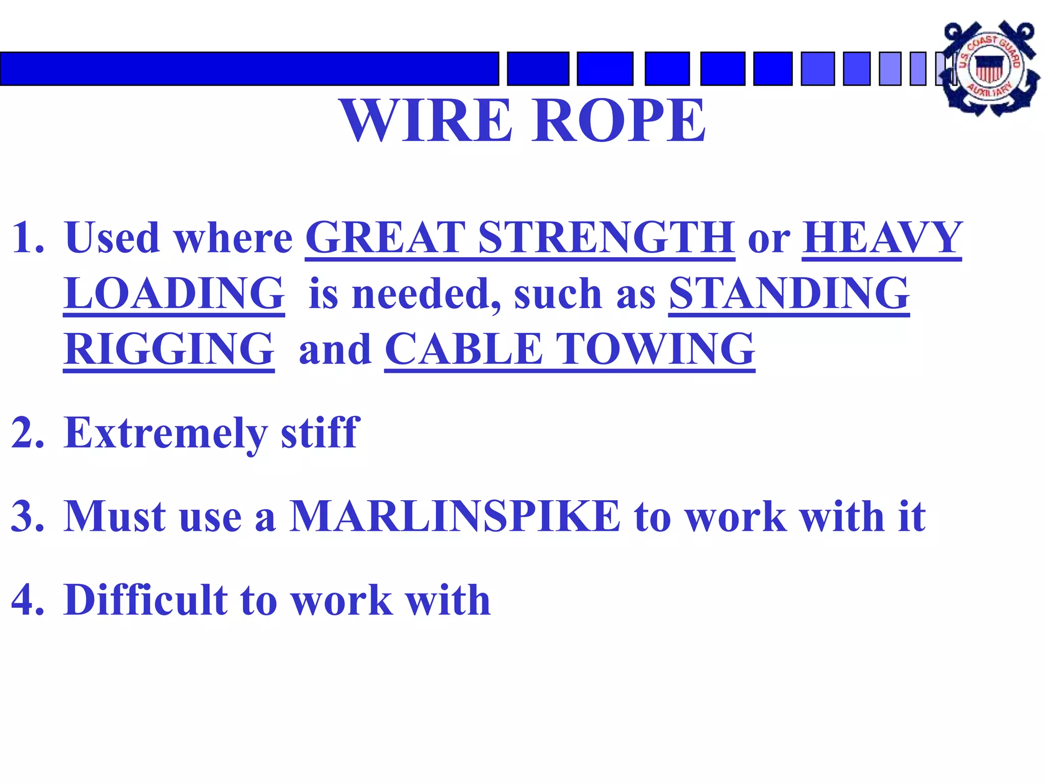 Seamanship (Marlinespike) | PPTX
