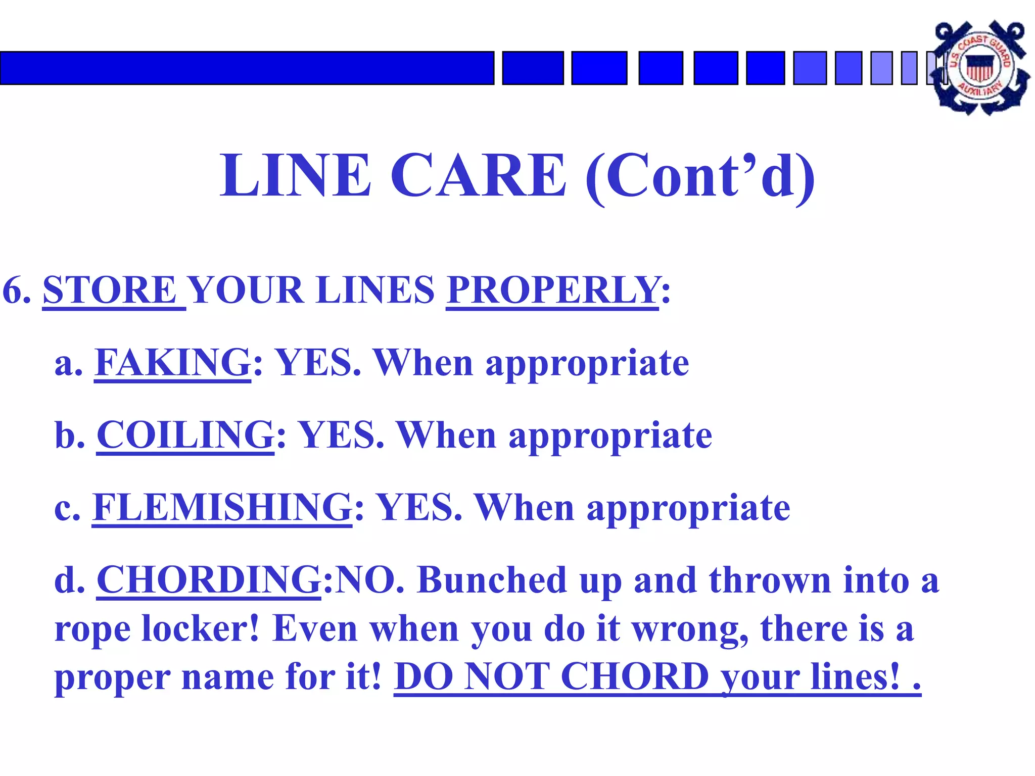 Seamanship (Marlinespike) | PPTX