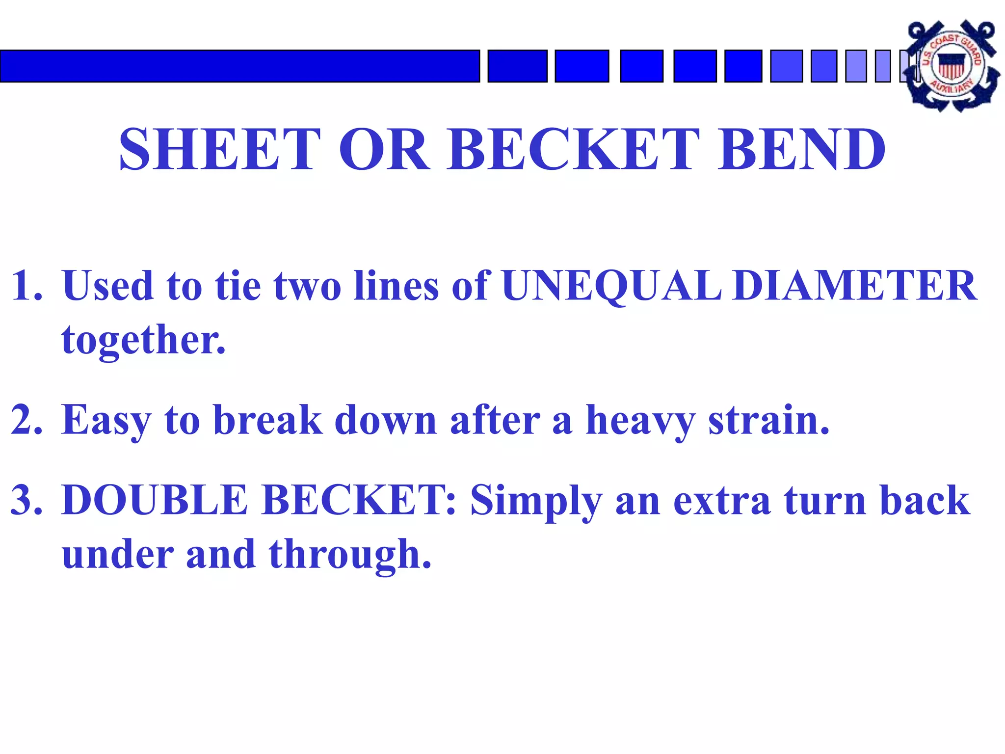 Seamanship (Marlinespike) | PPTX | Needlework | Arts and Crafts