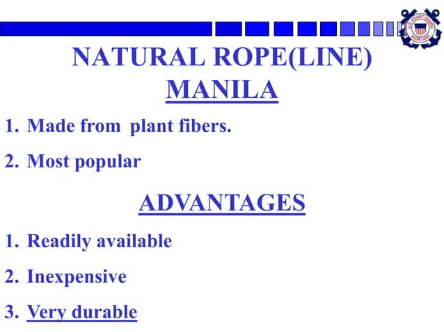 Seamanship (Marlinespike) | PPTX | Needlework | Arts and Crafts