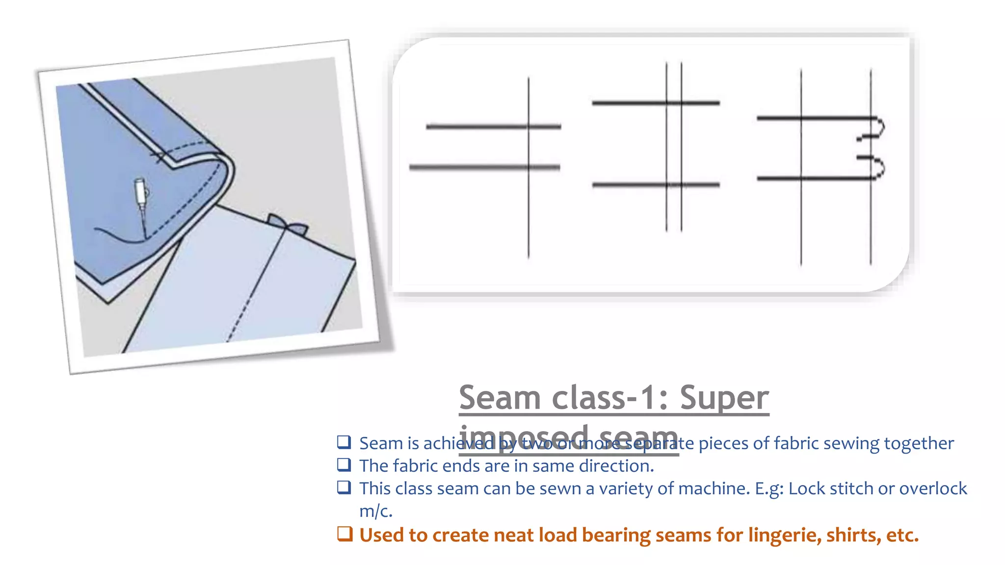 Classification Of Seam (Seam Class) | PPTX
