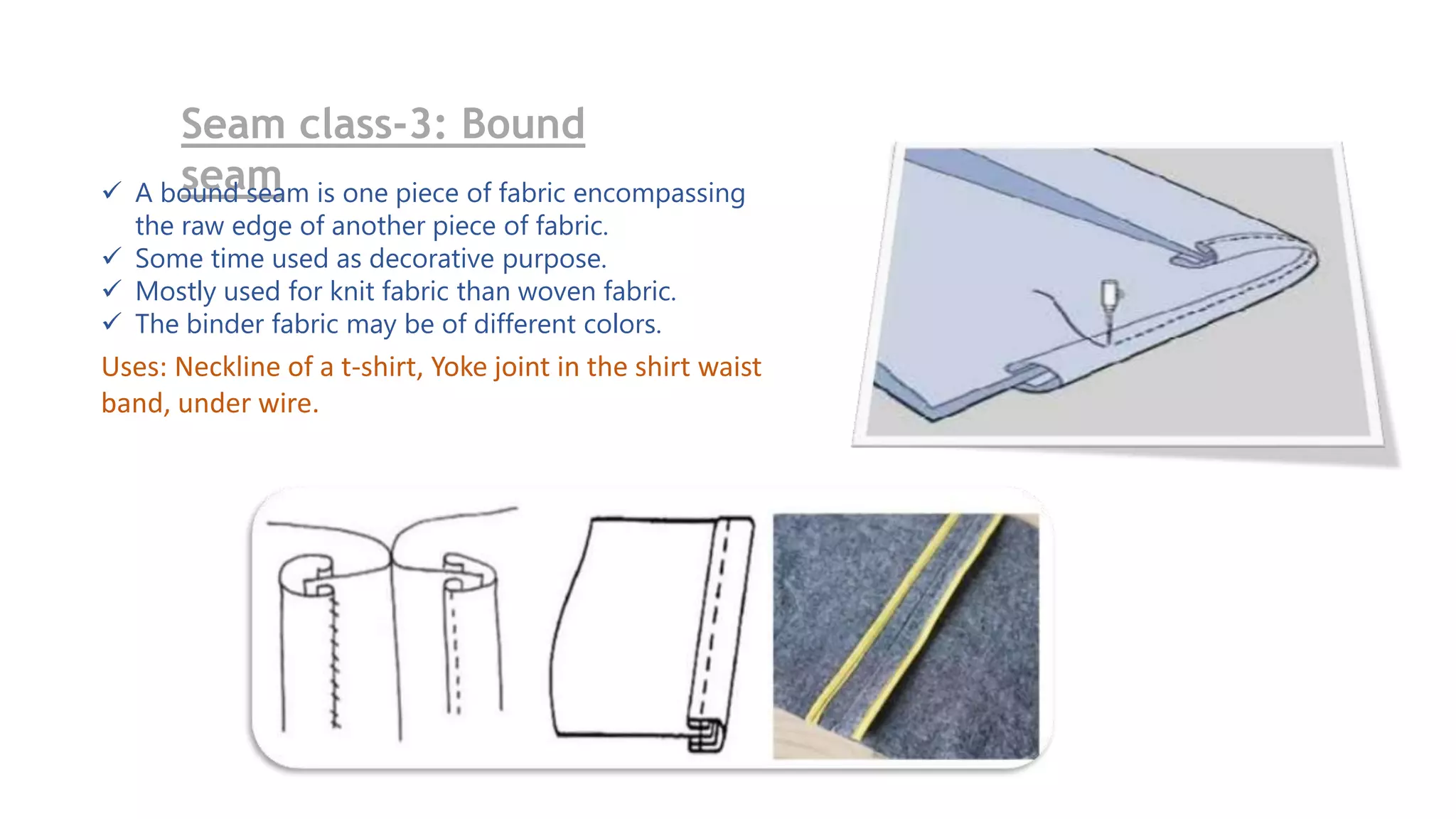 Classification Of Seam (Seam Class) | PPTX