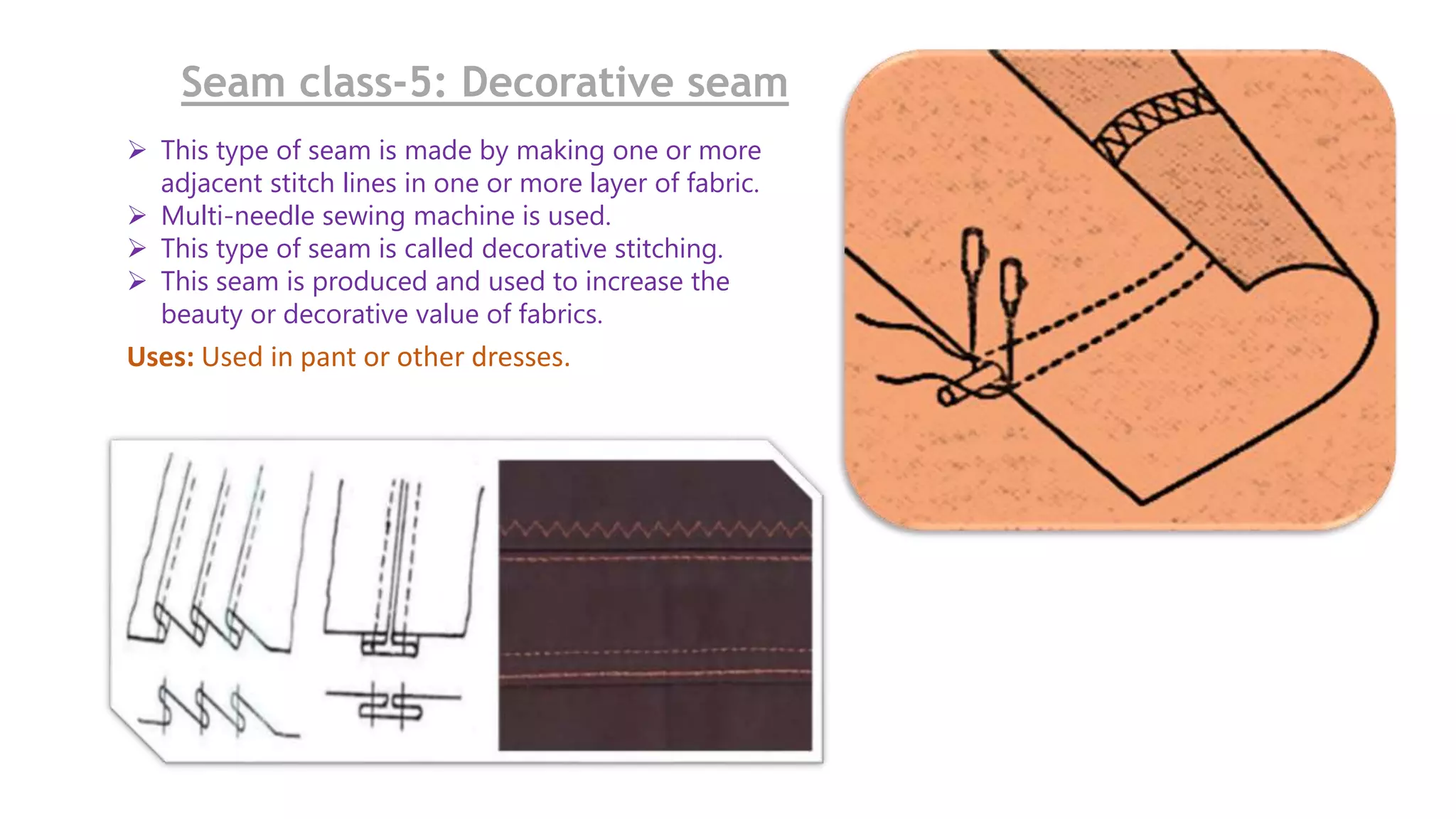 Classification Of Seam (Seam Class) | PPTX