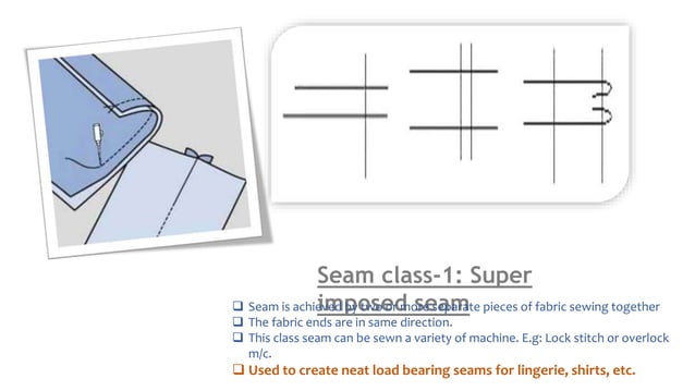 Classification Of Seam (Seam Class) | PPTX