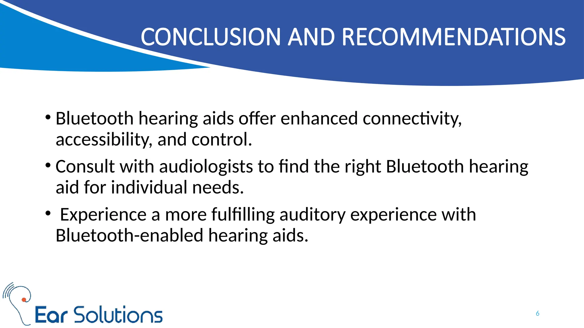 Seamless Connectivity With Advanced Bluetooth Hearing Aids | PPT