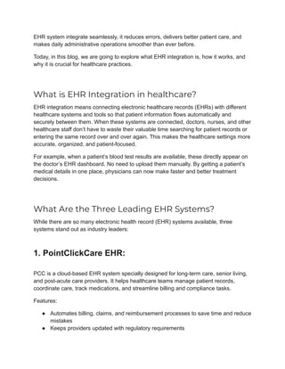 Seamless EHR Integration_ Why It Matters in Healthcare.pdf
