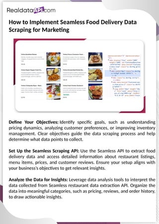 Seamless Food Delivery Data Scraping API.pptx