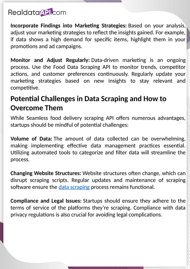 Seamless Food Delivery Data Scraping API.pptx