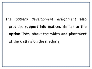 Seamless garment knitting | PPTX
