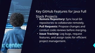 Seamless Integration Using Git and GitHub for Version Control in Java Full Stack Developer ...