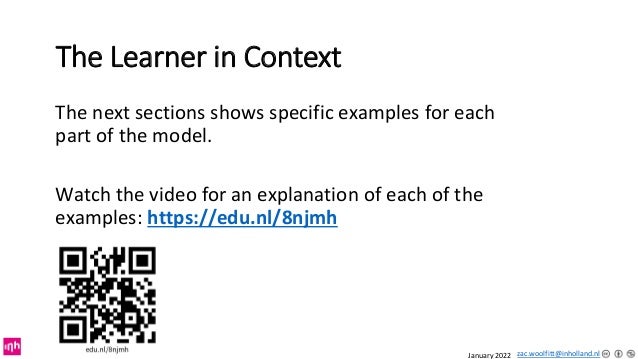 The Learner in Context - an Educational Model | PPT
