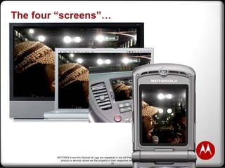 Seamless Mobility & OSGi Service Platform - Mala Chandra, Motorola, Inc ...