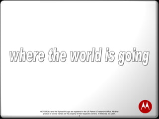 Seamless Mobility & OSGi Service Platform - Mala Chandra, Motorola, Inc ...