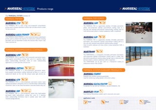 Seamless Polyurethane Concrete - Mariseal System | PDF