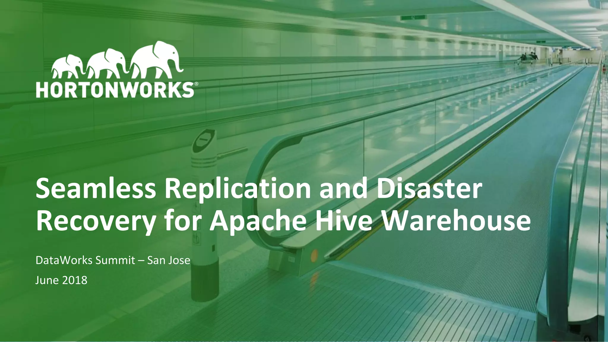 Seamless replication and disaster recovery for Apache Hive Warehouse | PPT
